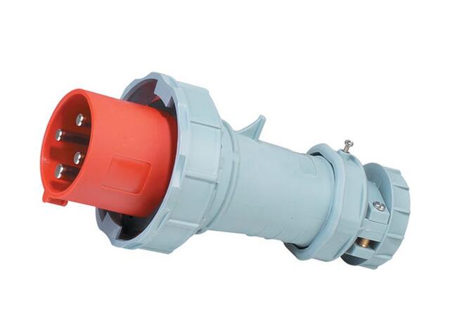CEE Plug 4 pole 63A 400V 6h IP67