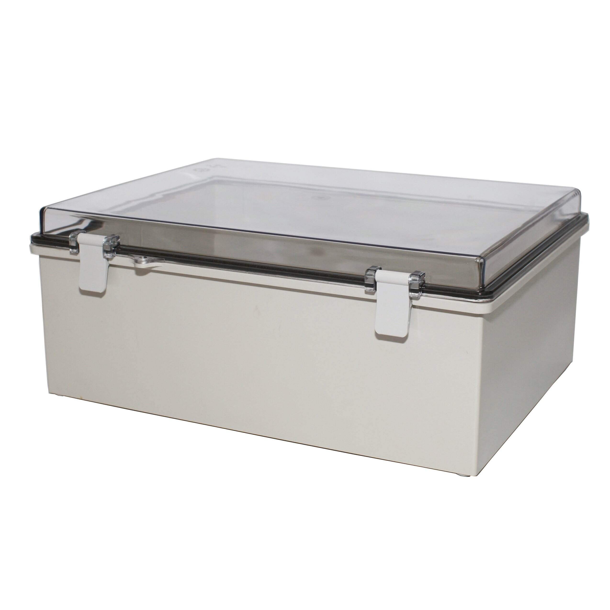 Industrial Hinged Lid Plastic Enclosure