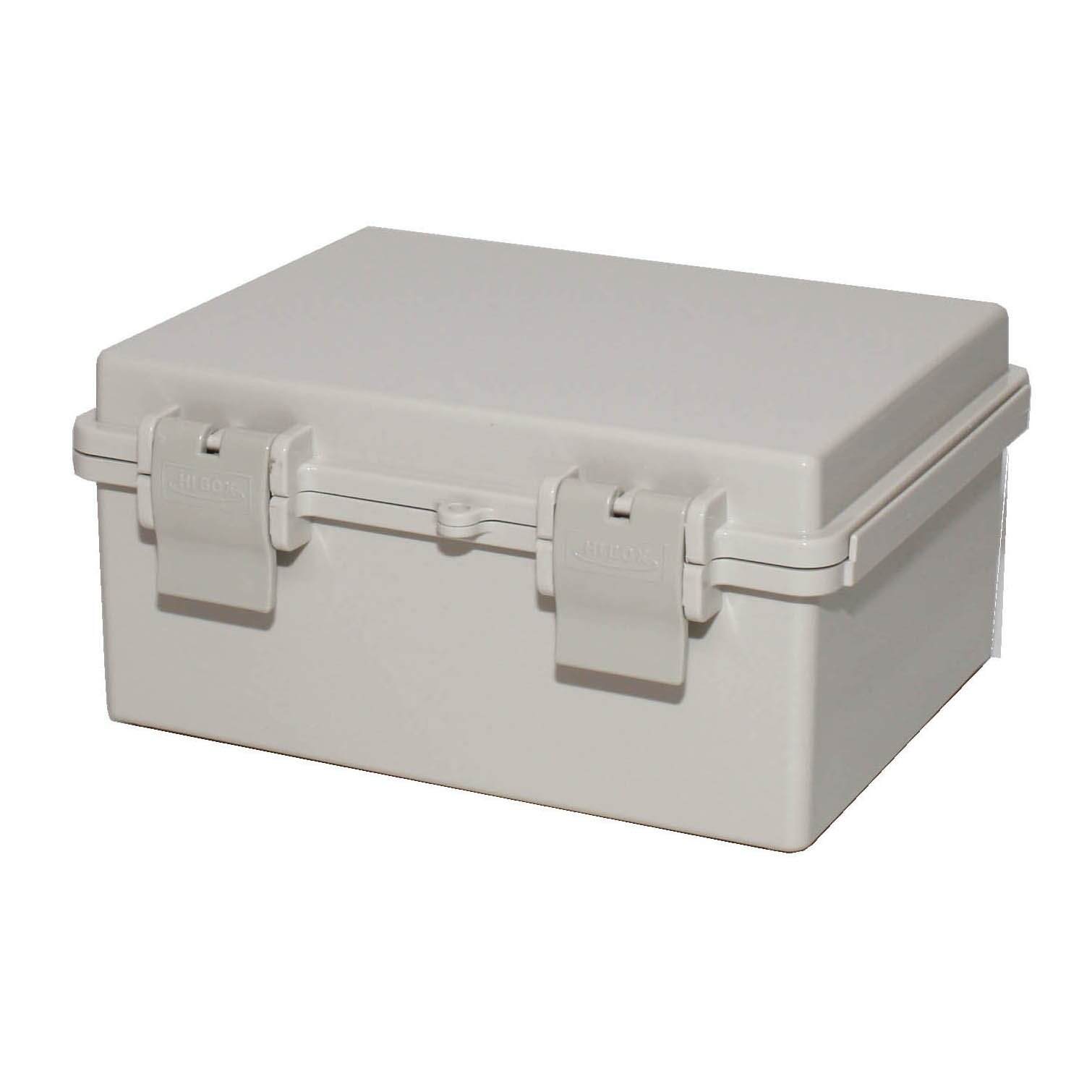 Industrial Hinged Lid Plastic Enclosure