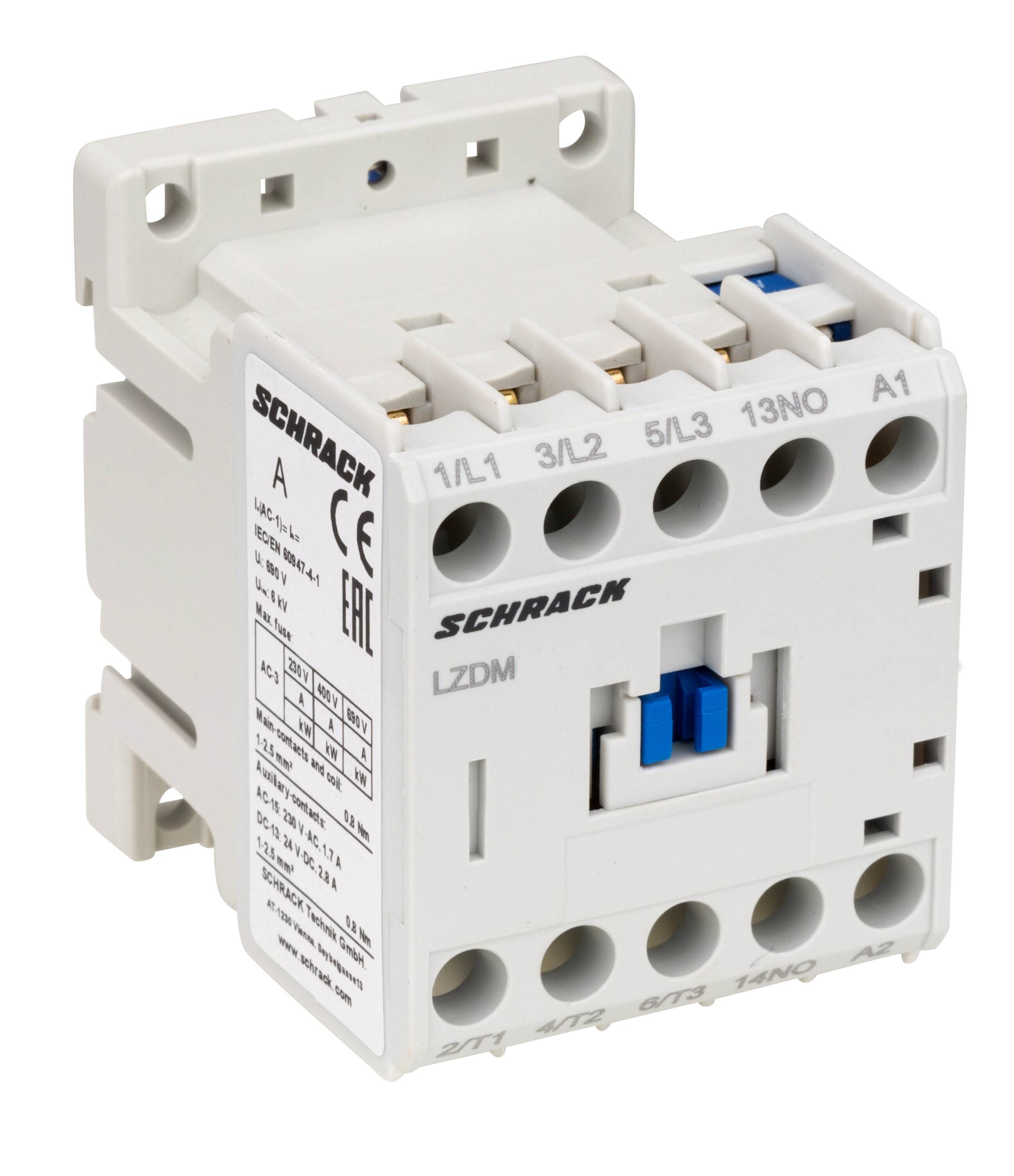 5.5kW Mini Contactor 24 VAC