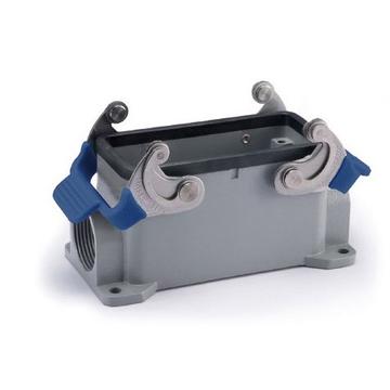 High Current industrial multipole connector housings and inserts