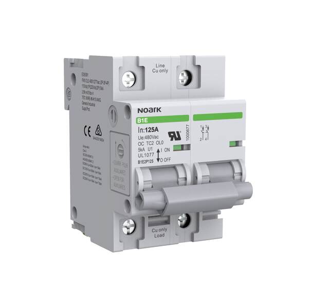 Noark 125A 250V DC Circuit Breaker