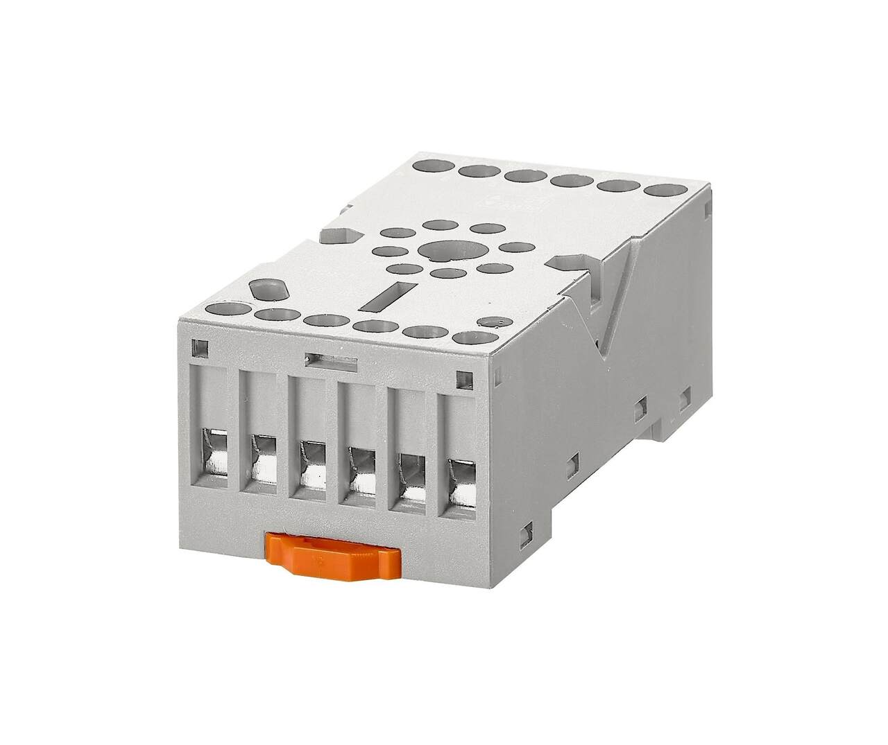 Socket 8 pole for MT Relays with 2 C/O