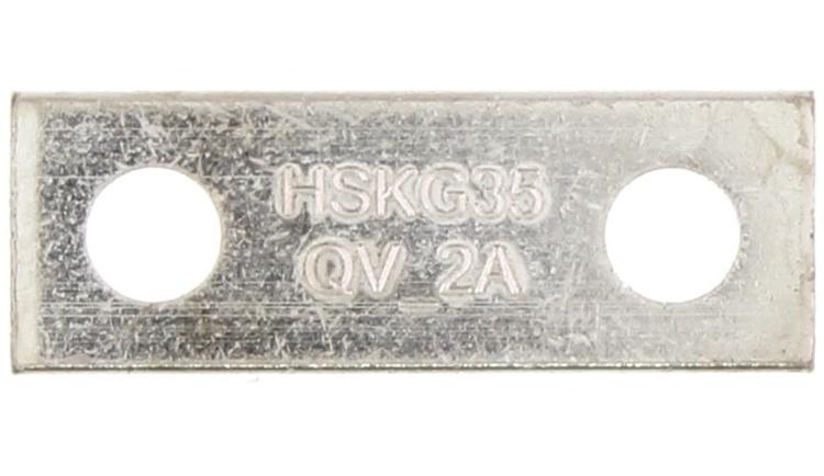 Din mounted high current stud terminals