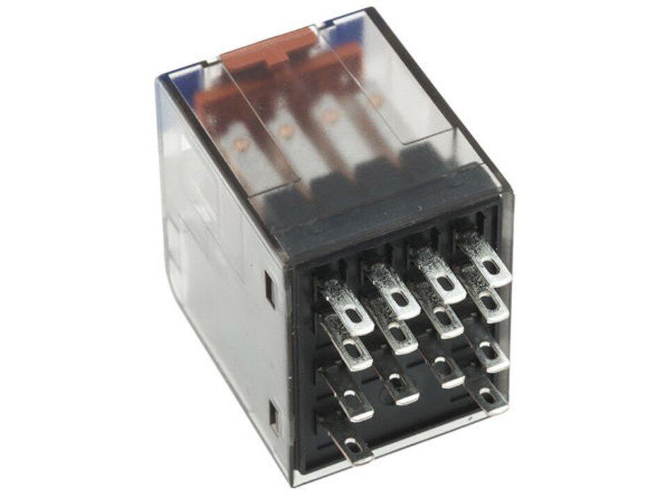 Plug-in Relay 14 pin 4 C/O 24VDC 6A