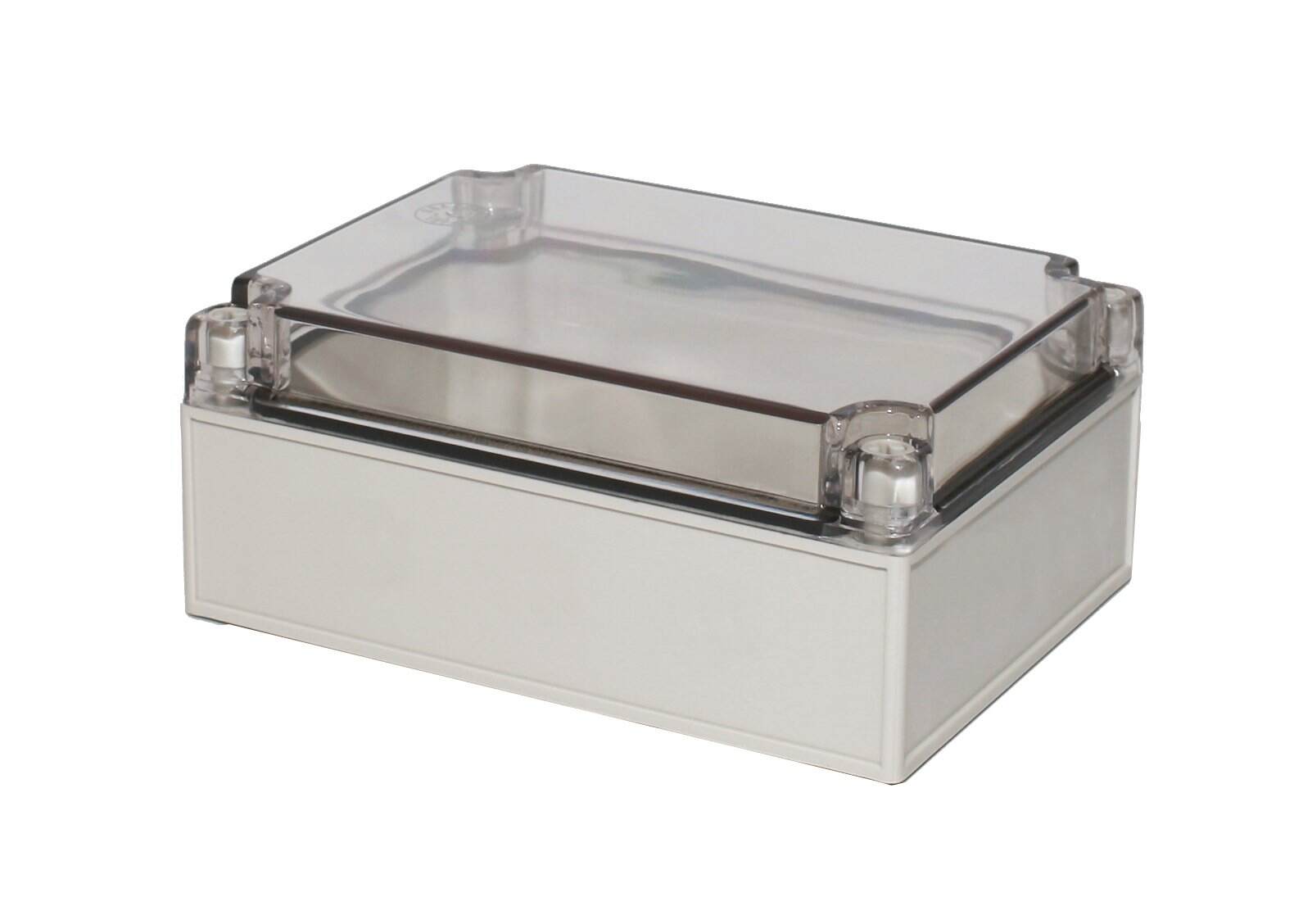 Industrial Plastic Enclosure with Screw Down Lid