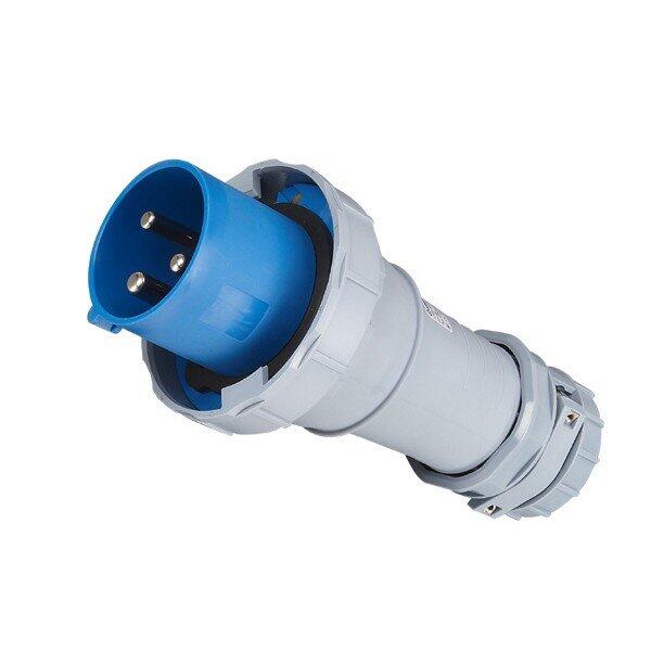 CEE Plug 3 pole 63A 230V 6h IP67