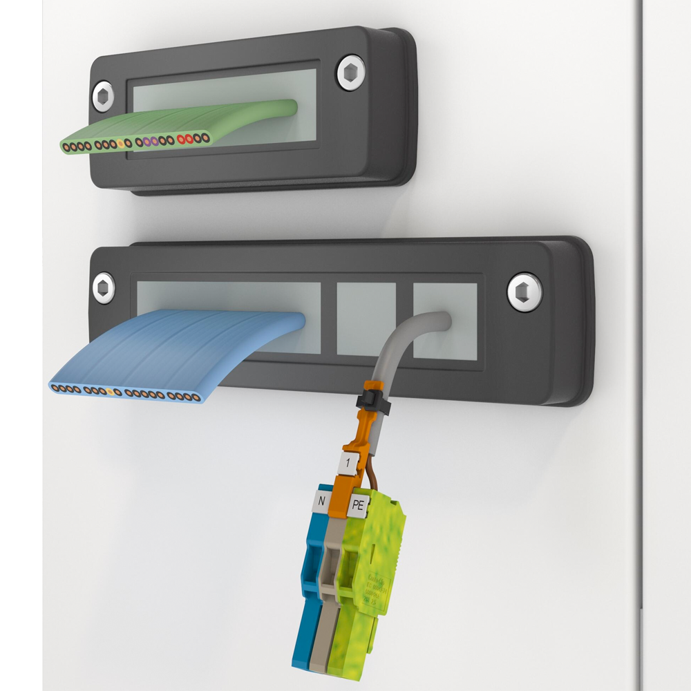 Cable entry systems and cable gland solutions for multiple cable entries