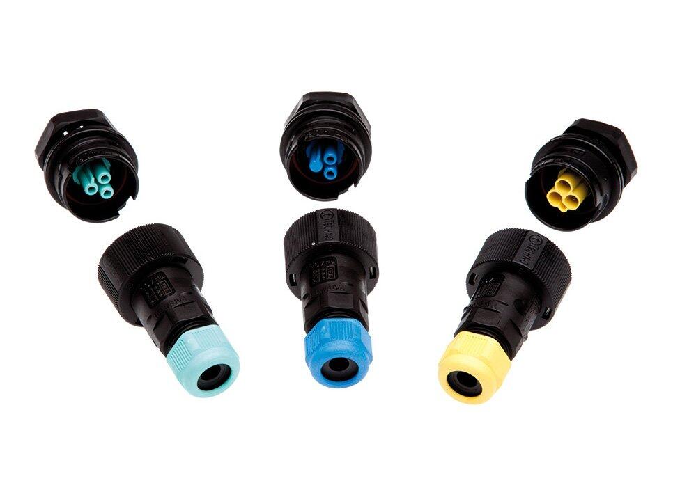 3 Pole Inline plug 25A 400V