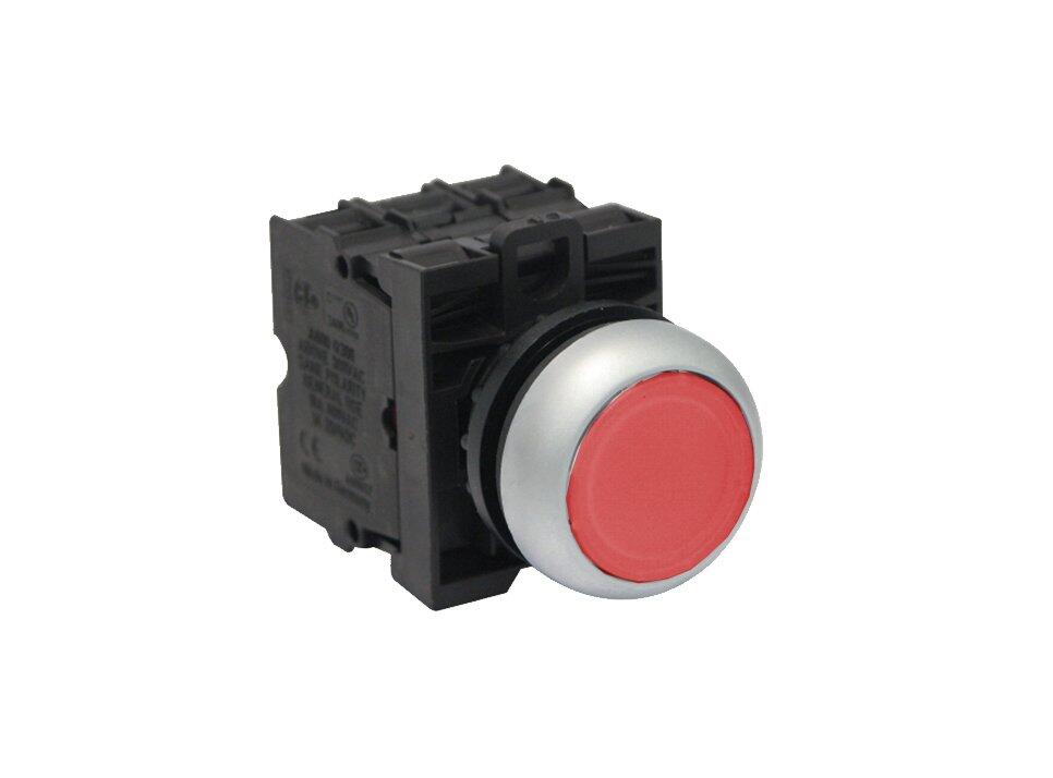 M22 Momentary Red Illuminated Push Button Switch