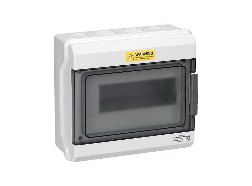 Plastic load centres for circuit breakers