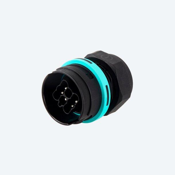 8 pole panel plug 10A 400V