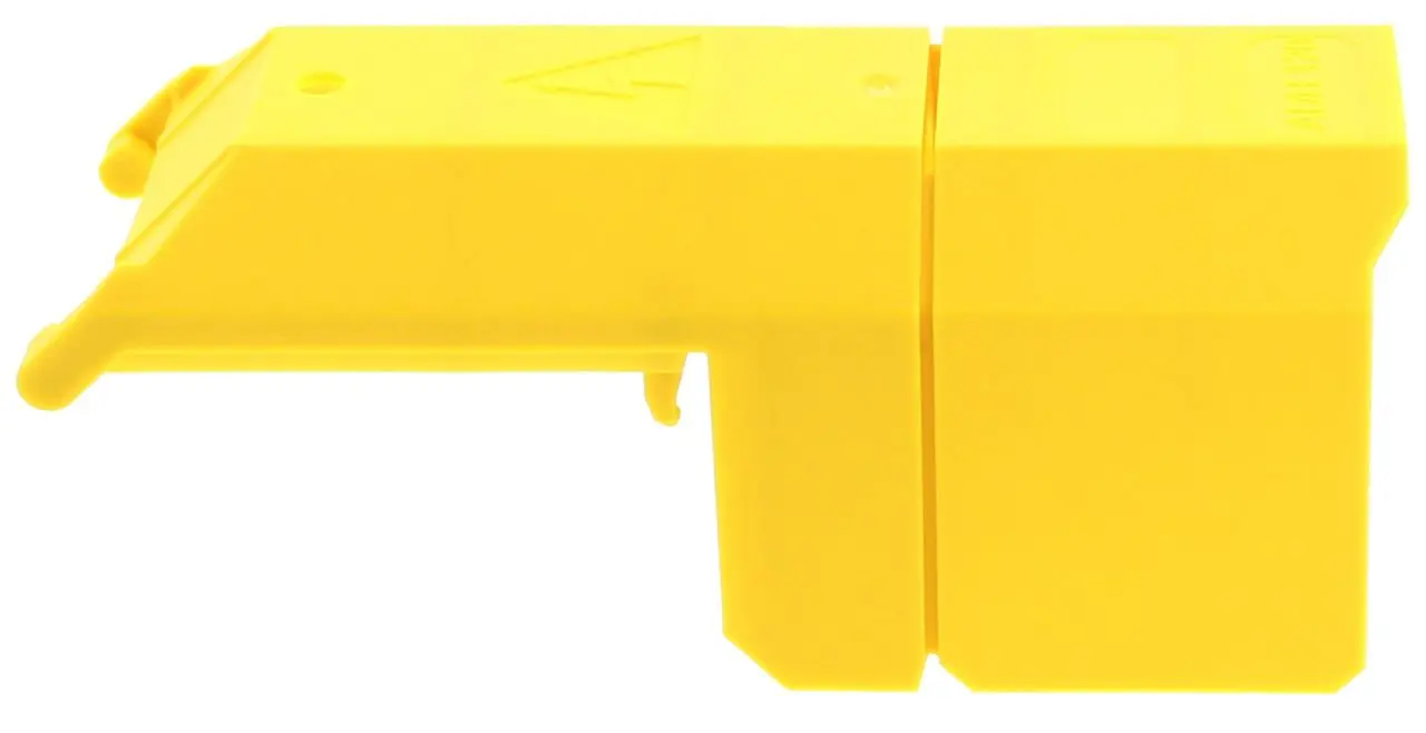 Din mounted high current stud terminals