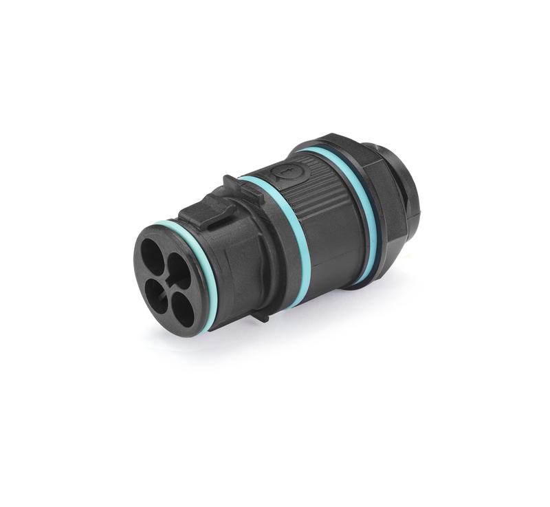 3 Pole Panel-mounted Plug 25A 630V