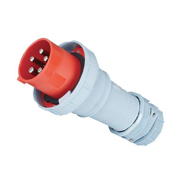 CEE Plug 4 pole 125A 400V 6h IP67