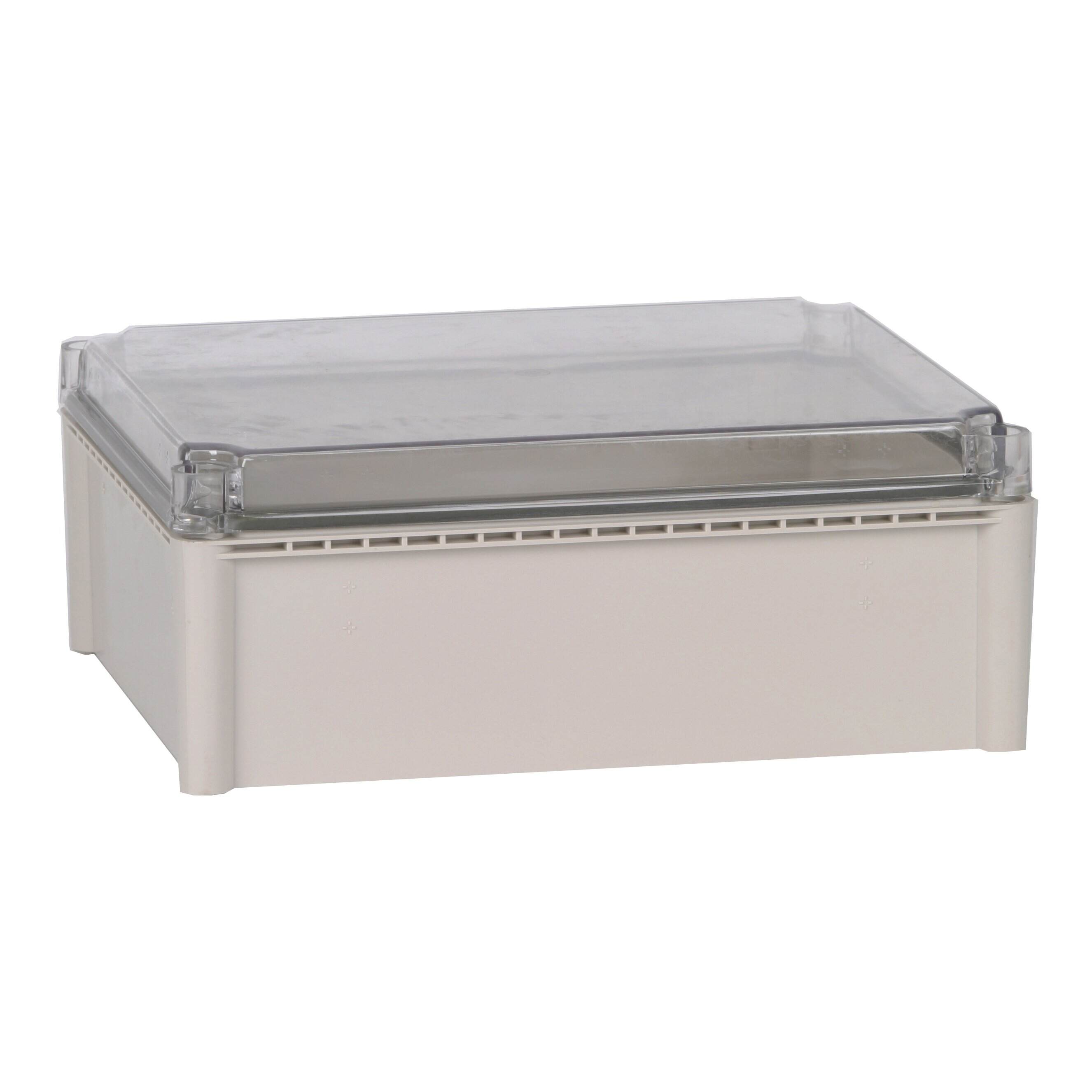 Industrial Plastic Enclosure with Screw Down Lid
