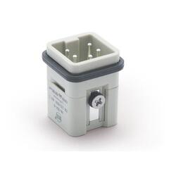 4 Pole 10 Amp Male Plug Insert