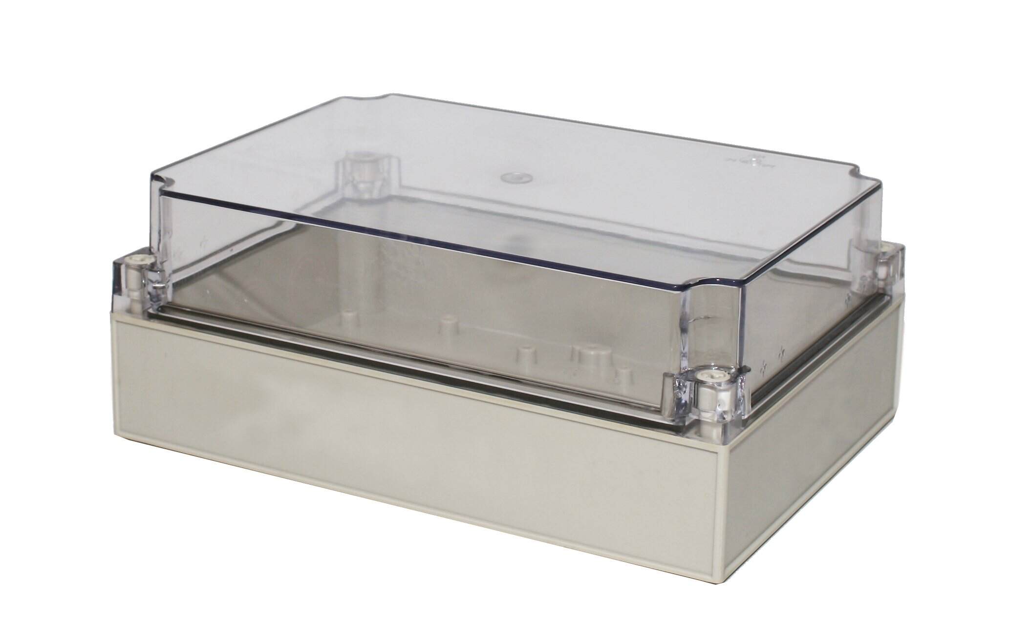 Industrial Plastic Enclosure with Screw Down Lid