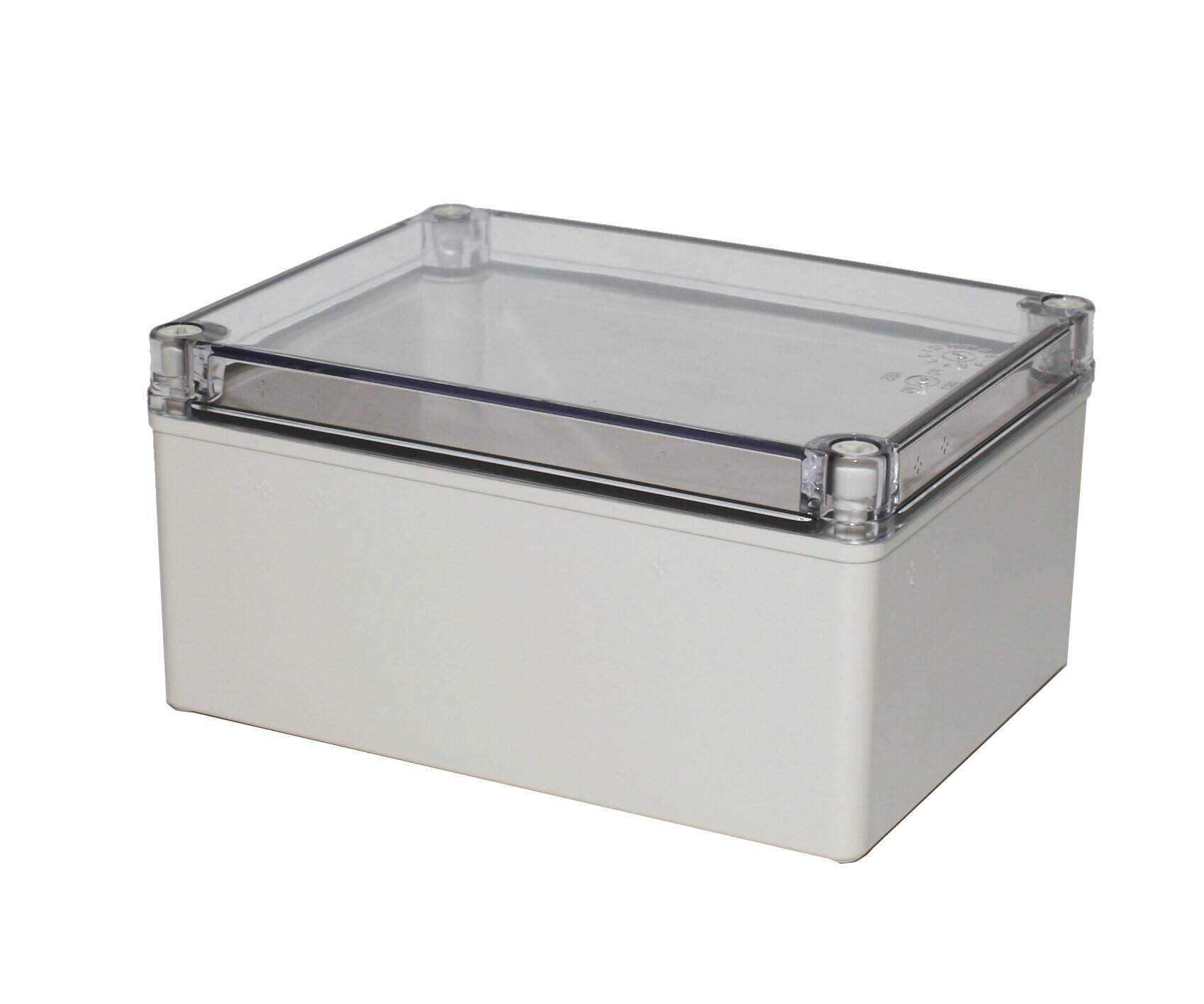 Industrial Plastic Enclosure with Screw Down Lid