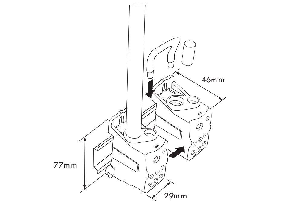 160A Insulated distribution block