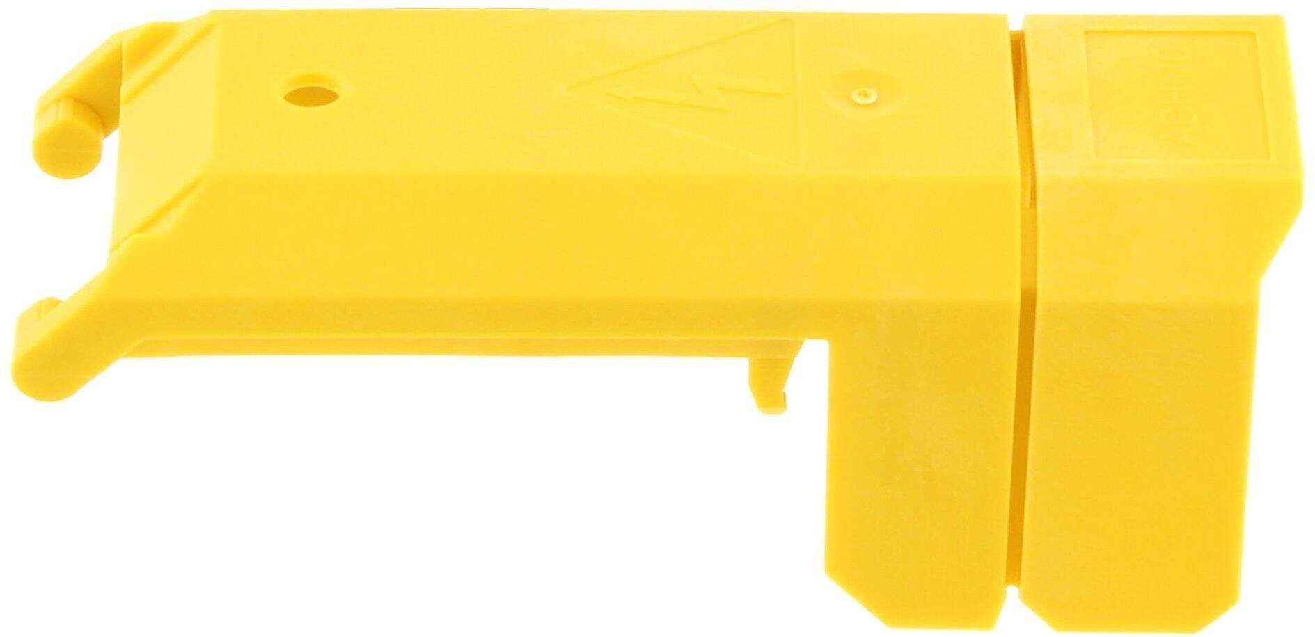 Din mounted high current stud terminals