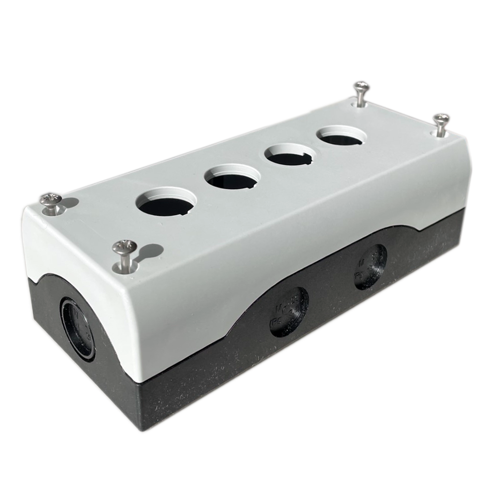 4 x M22 enclosure grey