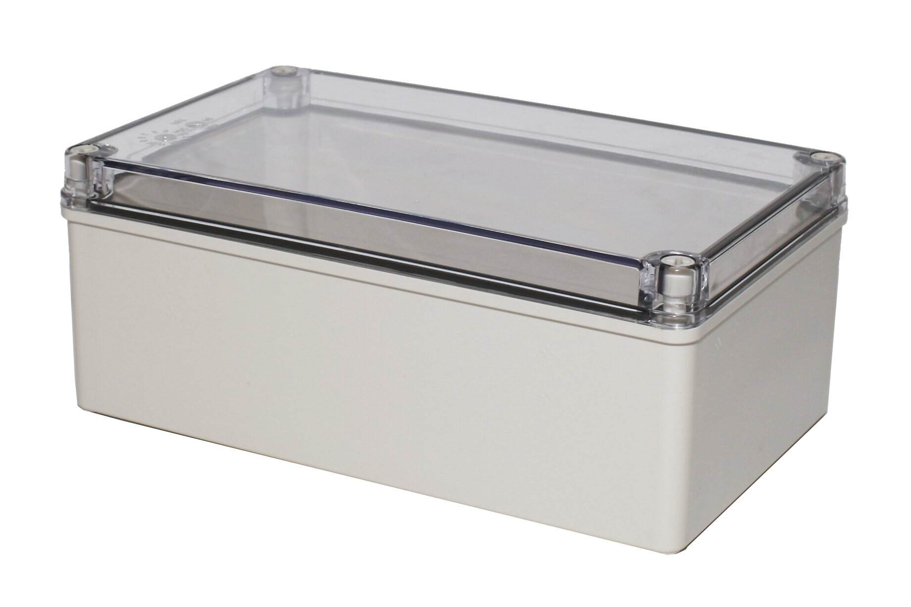 Industrial Plastic Enclosure with Screw Down Lid