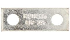 Din mounted high current stud terminals