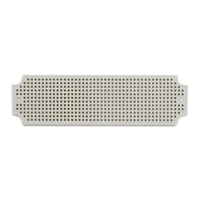 Plastic Mounting Plate for 250 x 80mm Enclosure