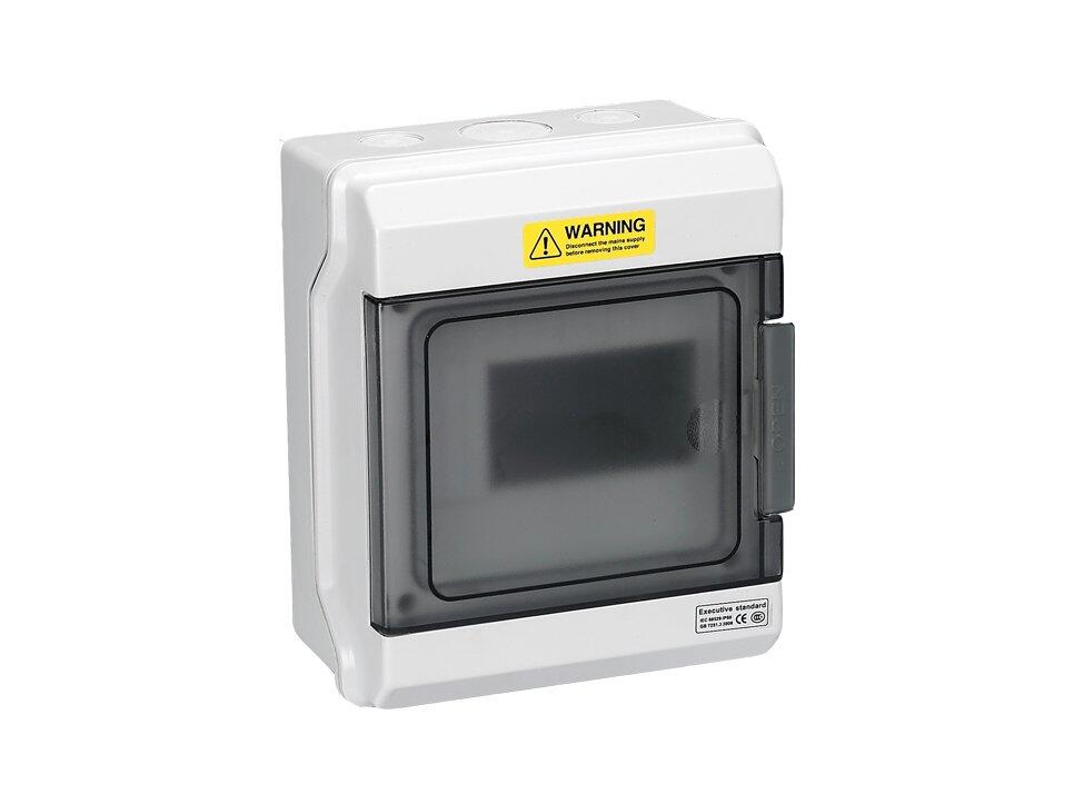 Plastic load centres for circuit breakers