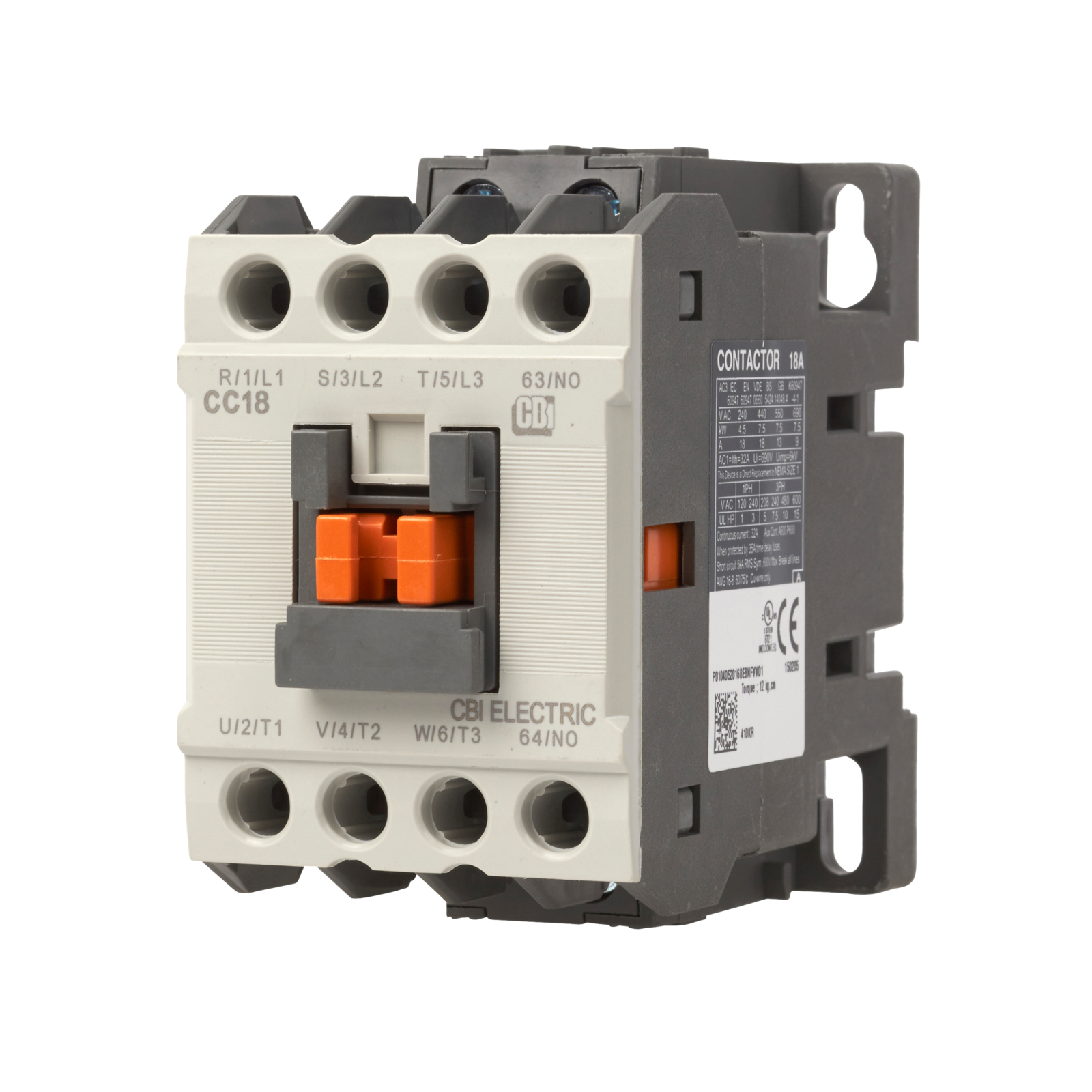 7.5 kW Contactor 24 VDC