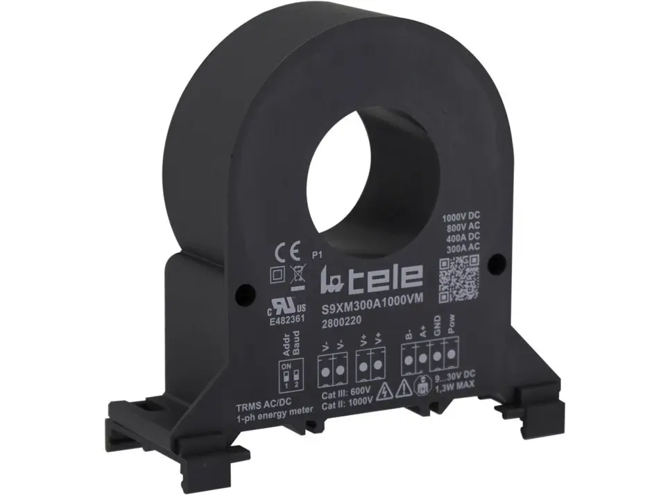 Industrial and building management power monitoing relays