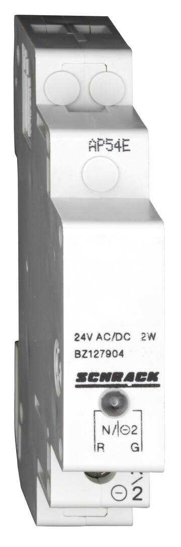 Modular Single-LED, 12 - 24VAC/DC red/green