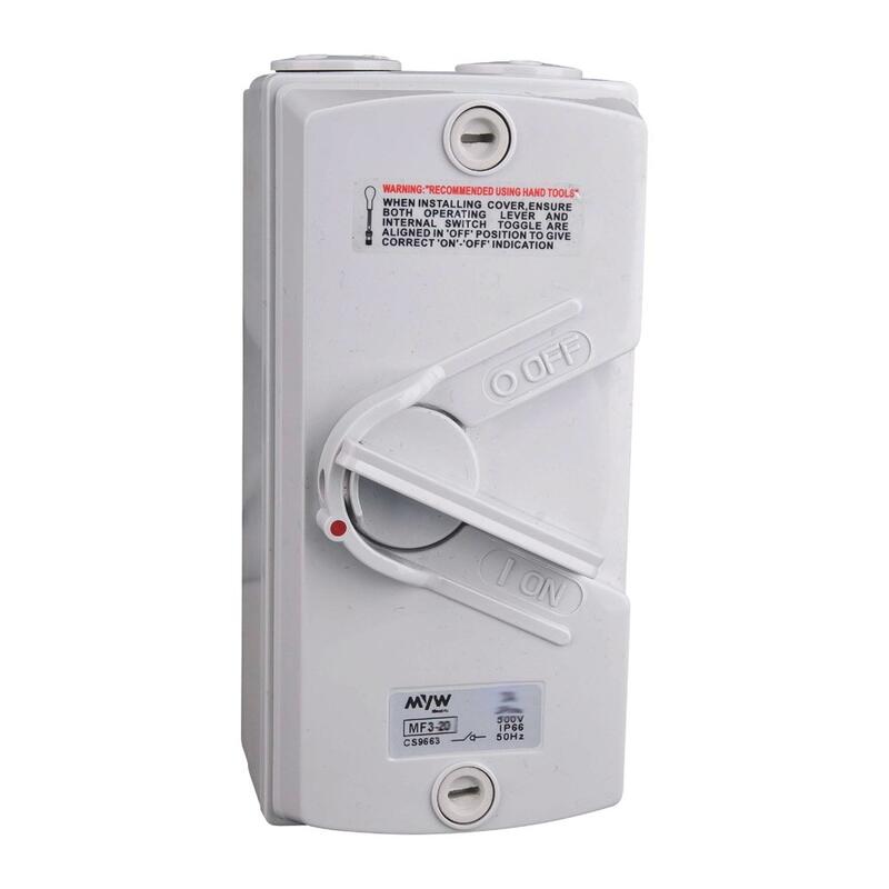 3 Pole 63 AMP 500V Isolator