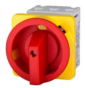 Main Switch 3 pole, 125A, 45kW, Panel mount
