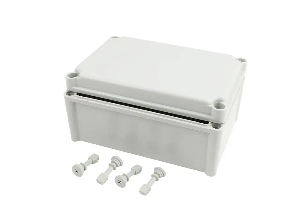 175 x 175 x 100mm Enclosure Grey ABS Base & Lid