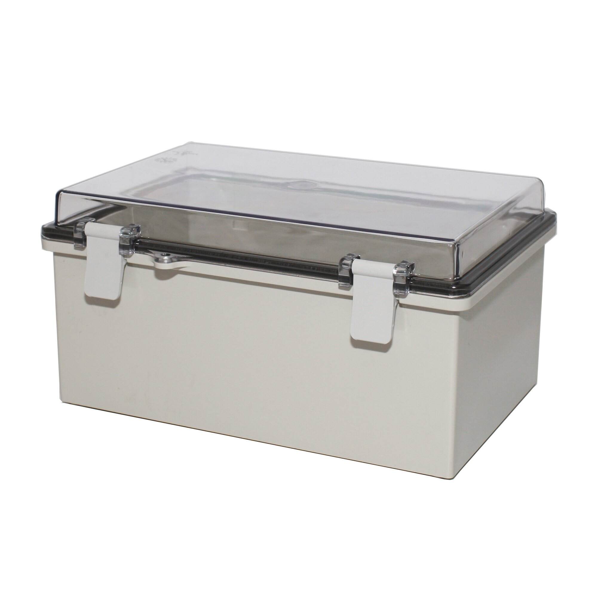 Industrial Hinged Lid Plastic Enclosure