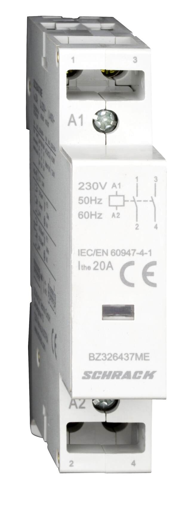 Modular Contactor 20A 2 NO 24V AC