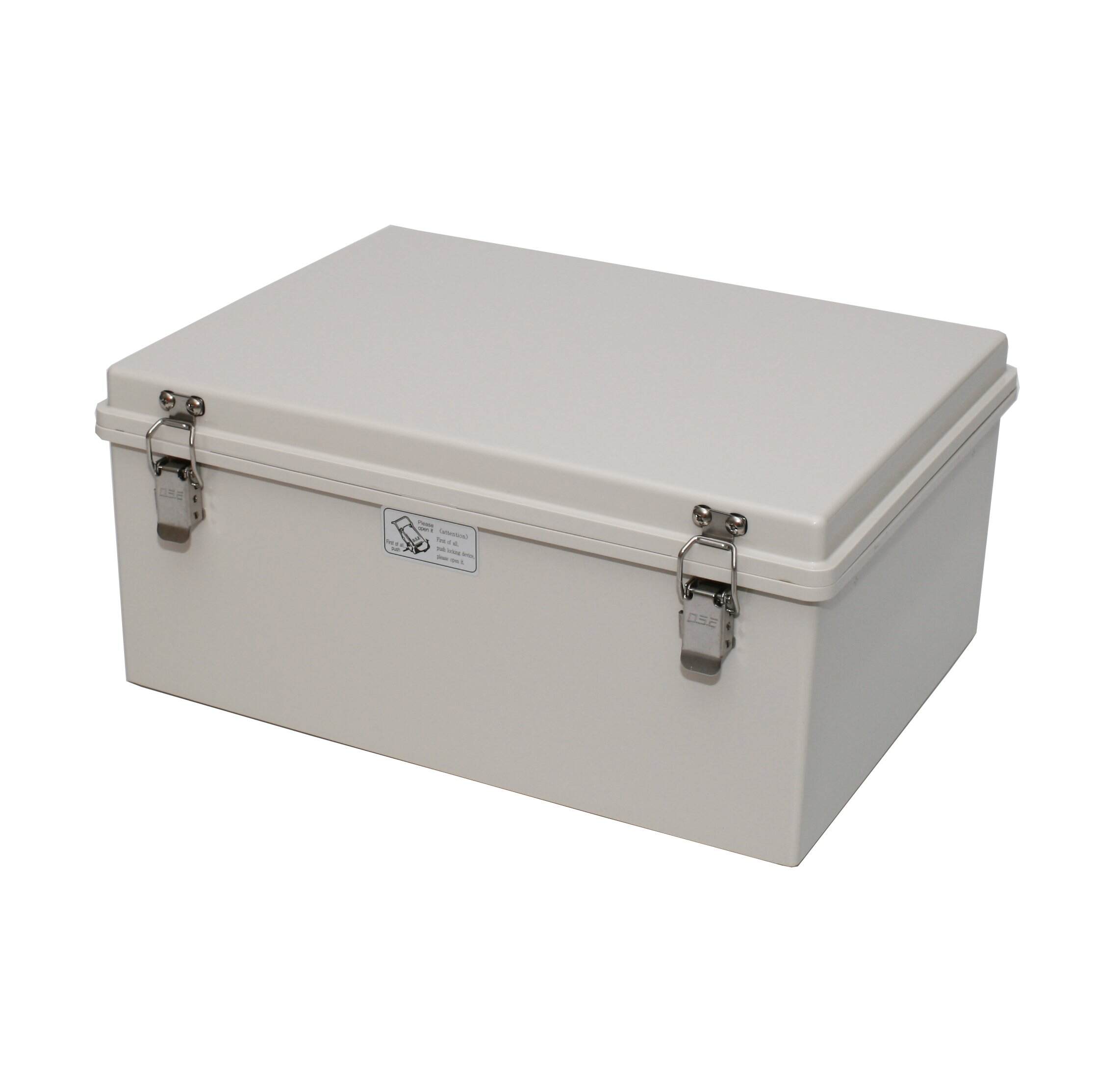 Industrial Hinged Lid Plastic Enclosure