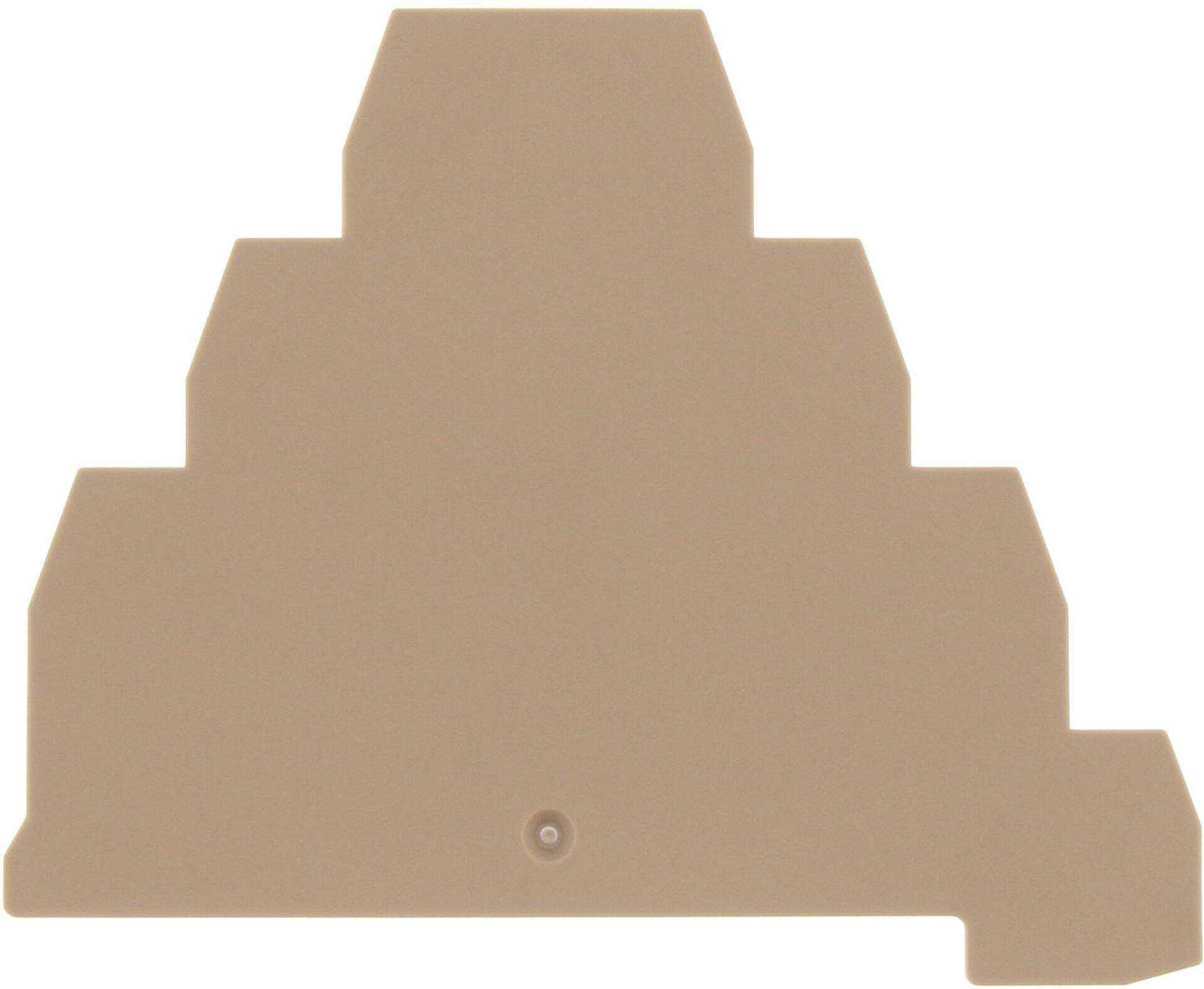 End Plate to suit Triple Deck plus Earth Din terminal