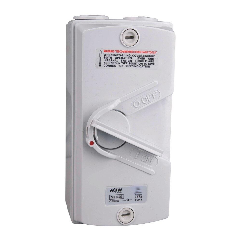 Main switches, isolators, and disconnector switches