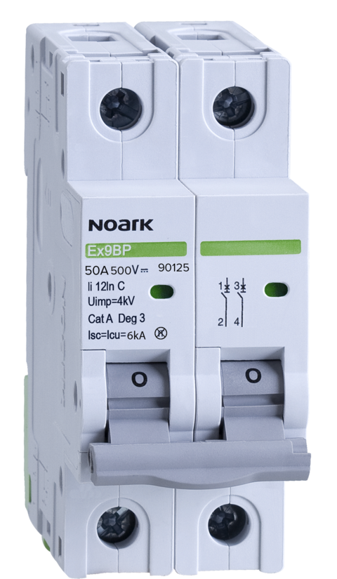 DC Miniature Circuit breaker 500V DC 50A