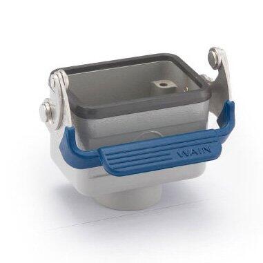 6 Pole Top Entry Coupling Hood with Locking Levers M20