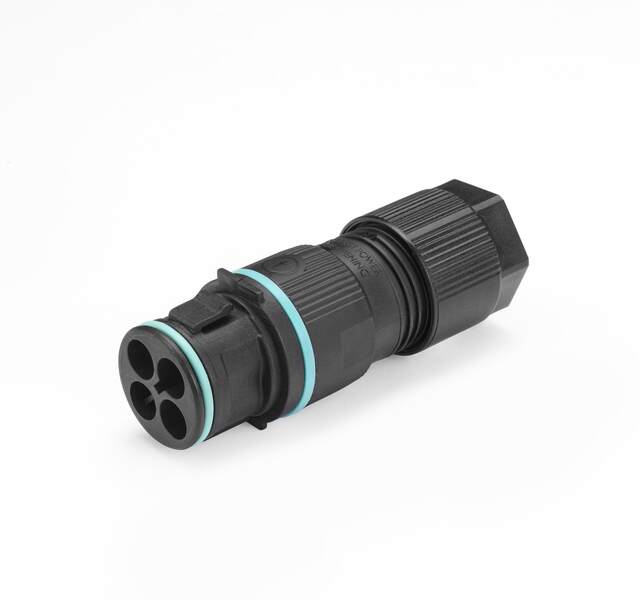 3 Pole Inline Plug 25A 630V