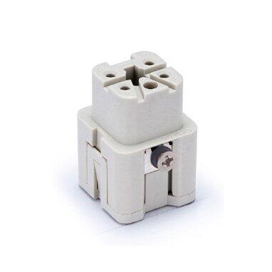 4 Pole 10 Amp Female Socket Insert