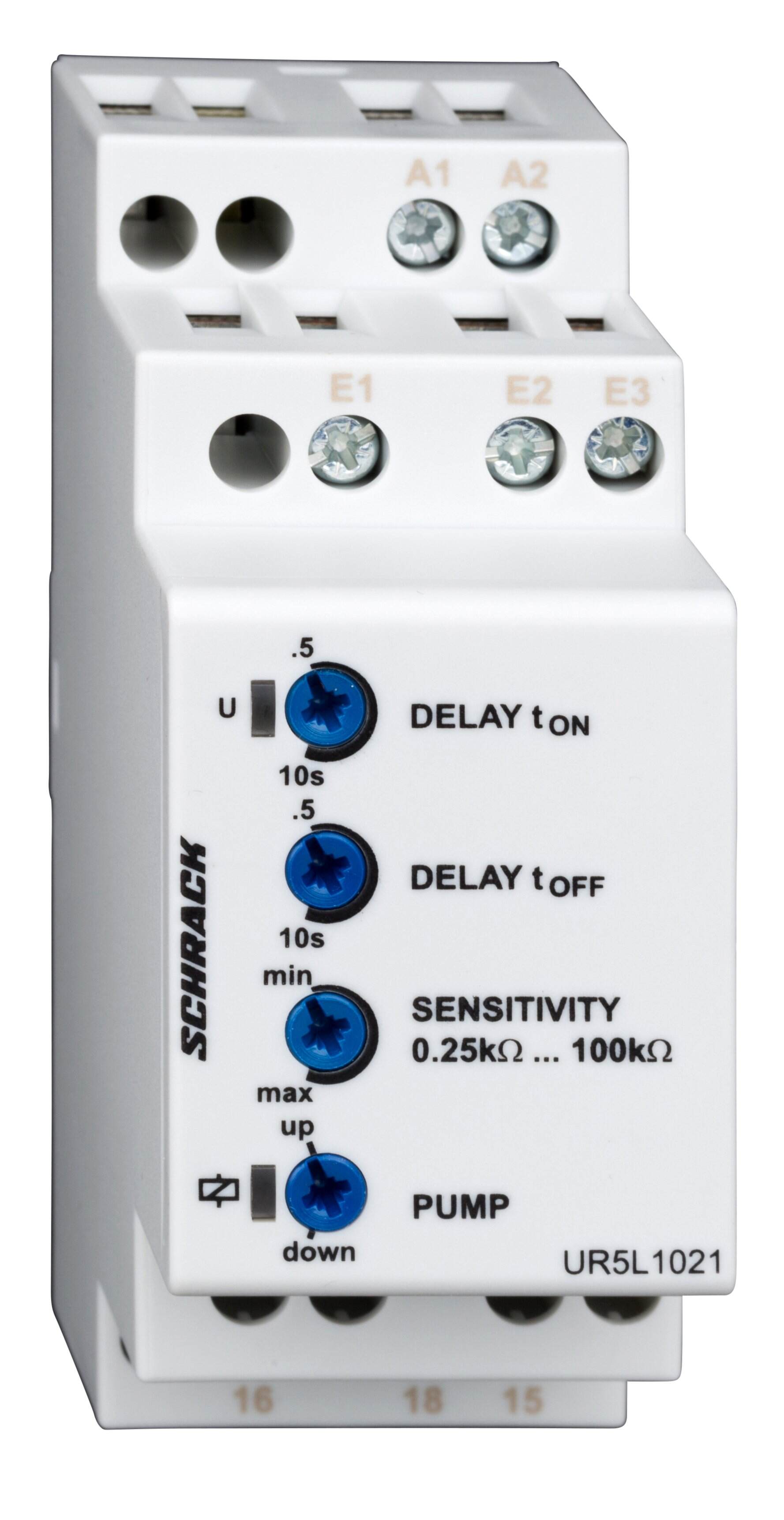 Level monitoring and pump control relays