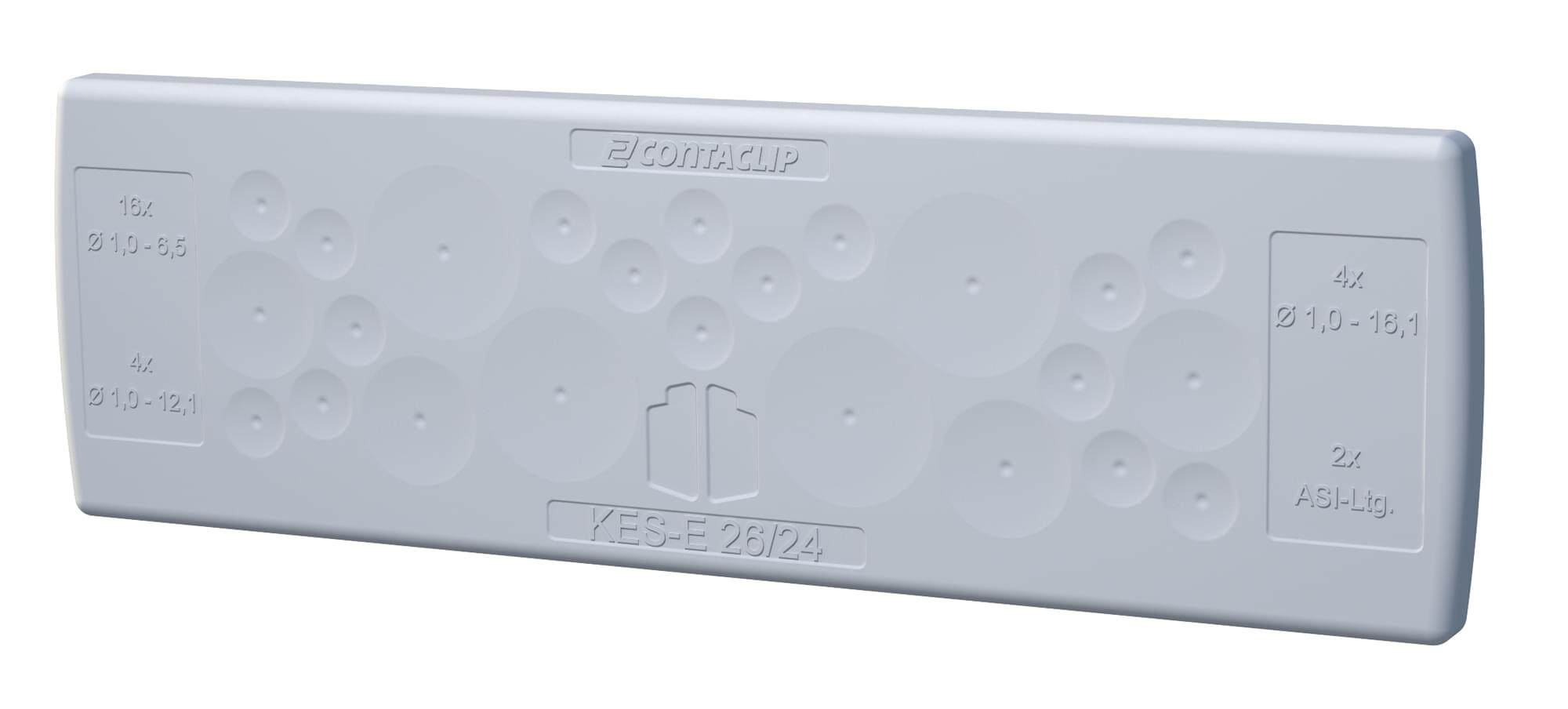 Screwless cable entry system from Conta-Clip