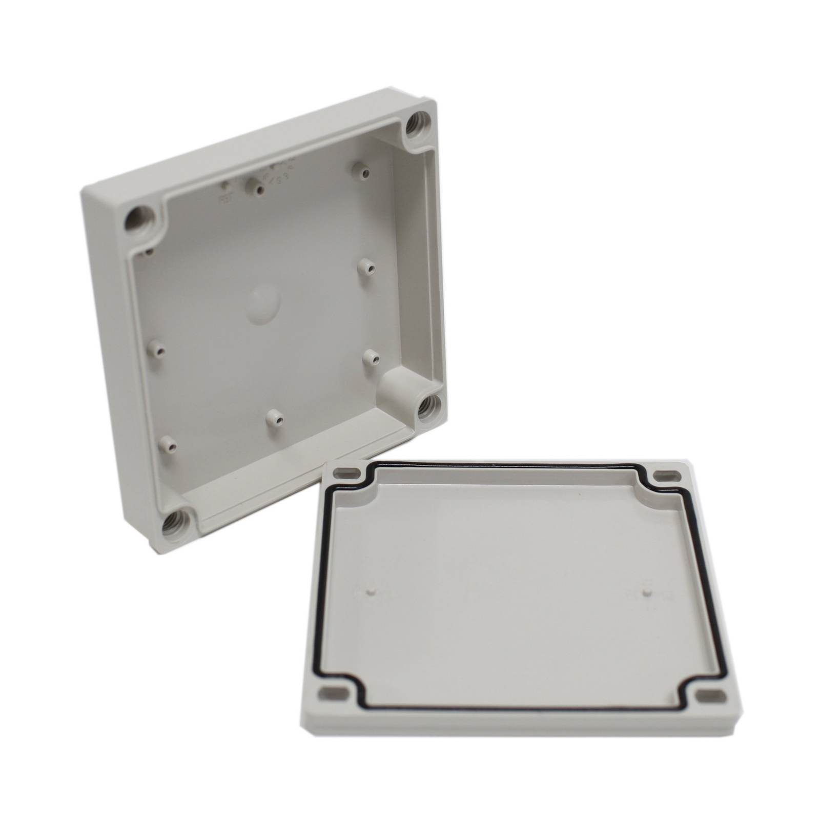 Industrial Plastic Enclosure with Screw Down Lid