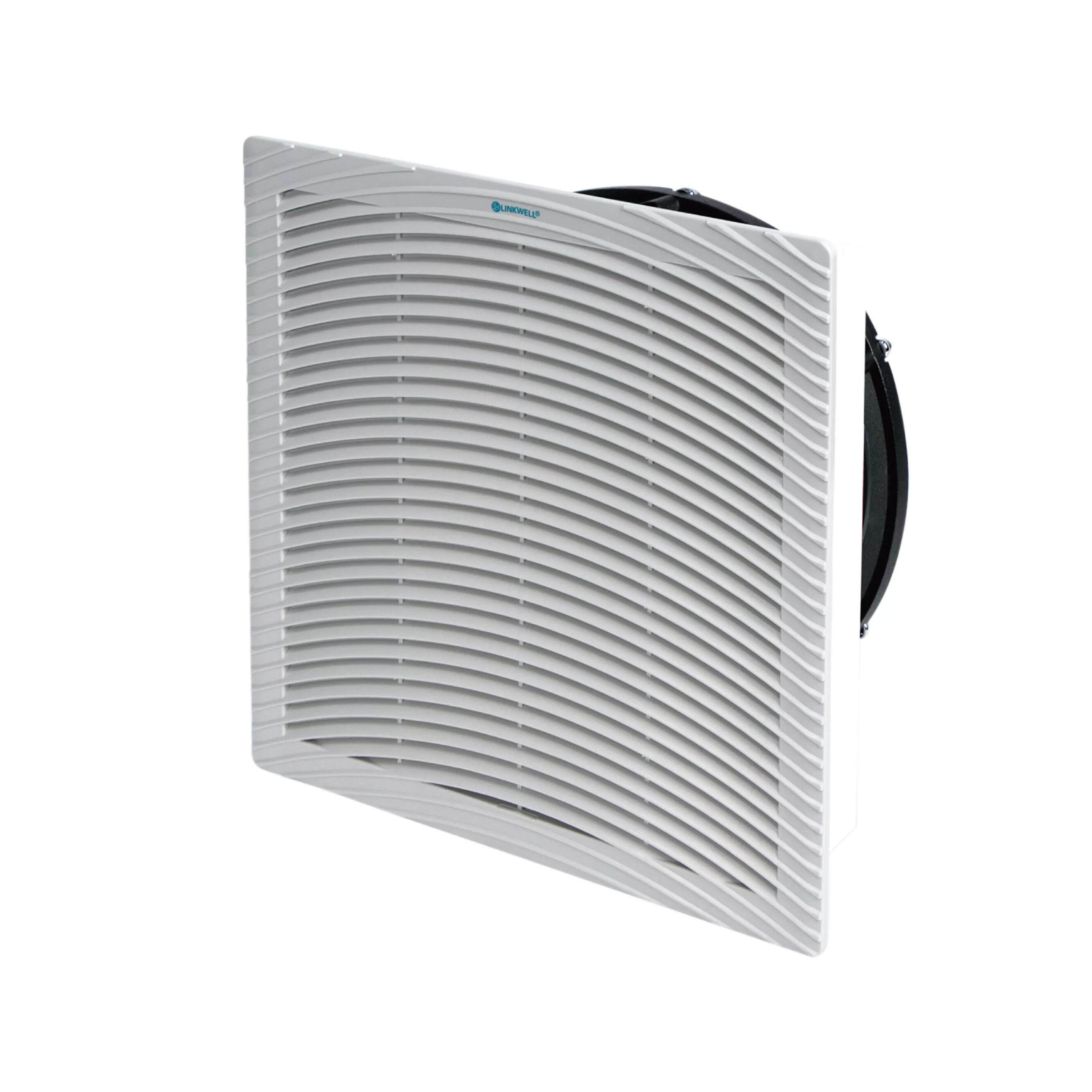 Fans, thermostats and vents for electrical enclosures