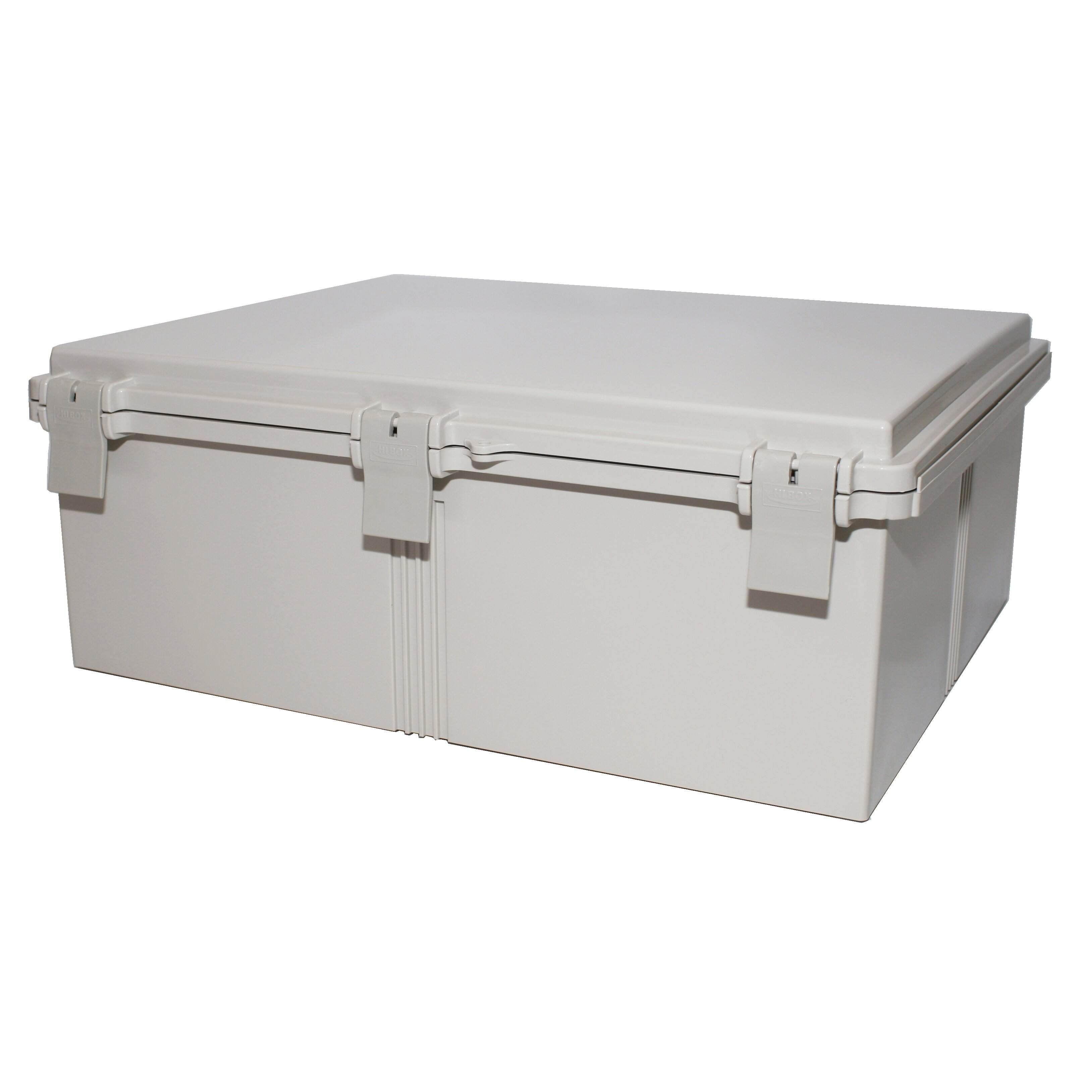 Industrial Hinged Lid Plastic Enclosure